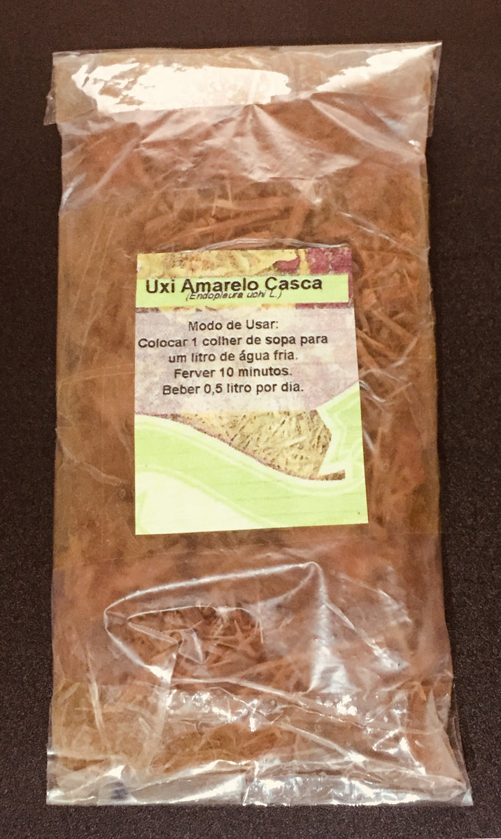 Uxi amarelo (bark) | Yellow Uxi | Endopleura Uchi 50g – PAYIMPORT